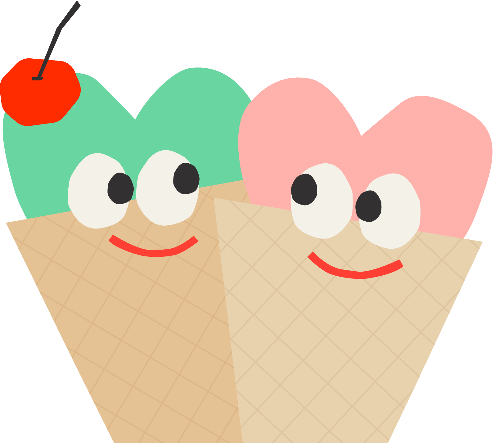 Sweet Cute Ice Cream